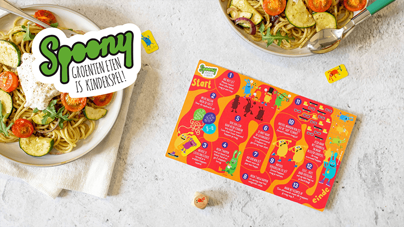 Kinderen eten makkelijker groente met Spoony - Maaltijdbox